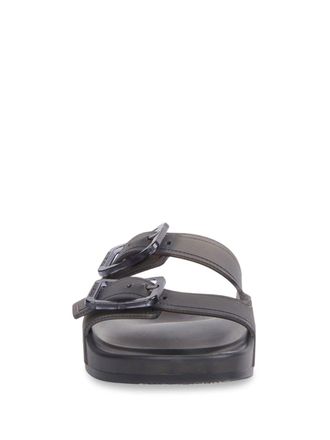 Balenciaga sandales Mallorca &agrave; bout rond - Noir