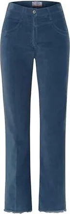 Raphaela by Brax Raphalea by Brax Laura Kick 6/8 Pantalon, Bleu Smoky, 31W x 30L Femme