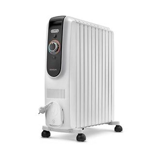 DeLonghi Dragon EasyTronic - &Ouml;lheizer f&uuml;r R&auml;ume bis 75m&sup3;, Elektroheizung mit Sicherheitsthermostat, 10 Rippen, Individuelle Heizung - 12 Temperaturstufen, Trag