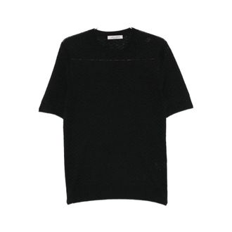 La Fileria T-shirt Fileria - - Knitwear - Herren - Schwarzk - 2XL