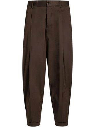 Dolce & Gabbana pantalon de costume - Marron