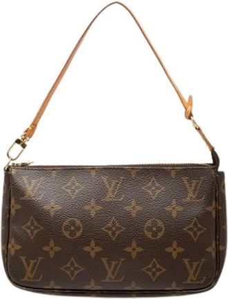 Louis Vuitton Pochette Accessoires Pre-owned - Femme - Pre-owned - Brun - Taille: ONE Size
