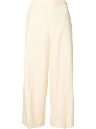Vince pantalon ample court - Jaune