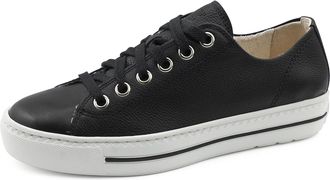 Paul Green Damen, Frauen Low-Top Sneaker,Halbschuhe,straßenschuhe,Strassenschuhe,Sportschuhe,Freizeitschuhe,Turnschuhe,Schwarz (JA),37.5 EU / 4.5 UK
