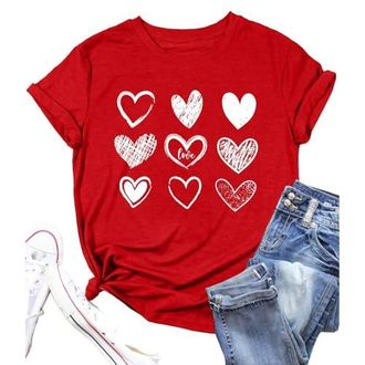 Generic Chemise a Pois Femme Gaze Original Rouge Claudine Octobre Lavalli&egrave;re Transpirant Soir&eacute;e Super Grandes Trois Volant Brut Bisounours New Lavalliere Dent