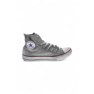 Converse Homme, Chaussures, Gris, Taille: 37 1/2 EU Fumée Hi Toile Semelle en Caoutchouc Baskets