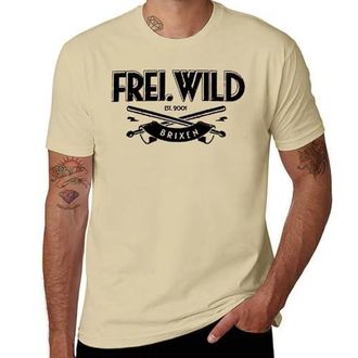 Generic Frei.Wild Wo Die Besten Trohnen T-shirt pour homme, Style couleur sable, 5XL