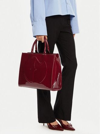 Eva Minge Handtasche EO-ALICE-LDA8226-1 Dunkelrot