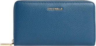 Coccinelle Femme, Accessoires, Bleu, Taille: ONE Size Zip Coin Wallet