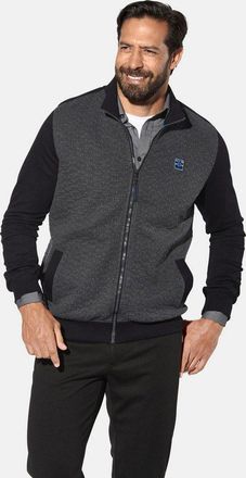 Jan Vanderstorm Sweatjacke LARSHEIM mit praktischen Seitentaschen