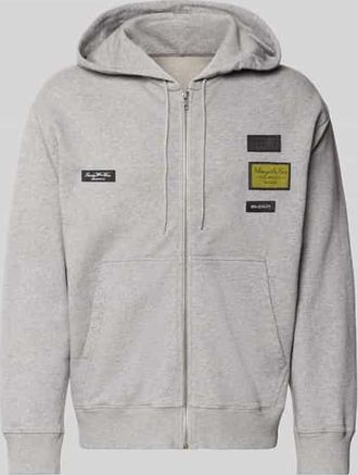 Maison Margiela Regular Fit Sweatjacke mit Logo-Patch