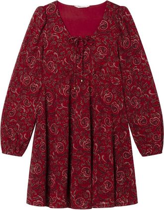 Springfield Rotes Kleid, Gr&ouml;&szlig;e L, Rot, Standard, Large