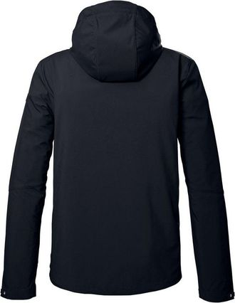 Killtec Softshelljacke KOS 259 MN SFTSHLL JCKT Wasserabweisende Softshelljacke mit verstellbarer Kapuze