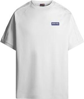 Pepe Jeans London Red Bull Racing X Pepe Jeans RBR Luxe EMB Tape Tee T-Shirt, White (White), M Homme