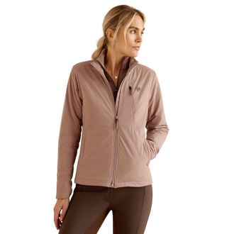 Ariat Womens Rion StretchShell Insulated Jacket Long Sleeve in Twilight Mauve, Size X-Large, by Ariat