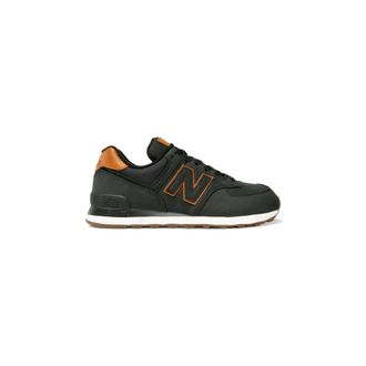 New Balance Nubuk Schn&uuml;rsenkel Gummisohle Sneakers - - Shoes - Herren - Schwarzk - 40 1/2 EU