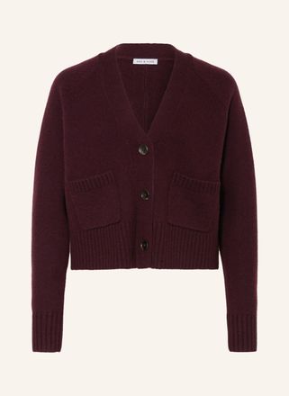 Mrs & Hugs Mrs & Hugs Strickjacke Mit Cashmere rot