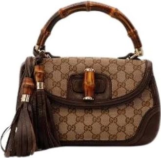 Gucci Pre-owned Le Bambou 1947 - Femme - Pre-owned - Beige - Taille: ONE Size