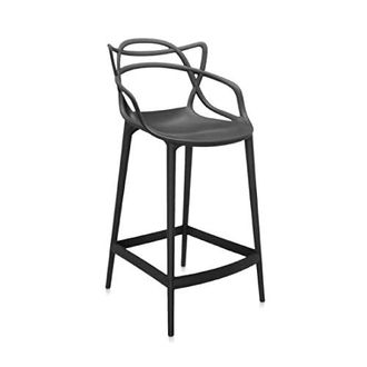 Kartell Masters Stool Hocker, Schwarz, H.75