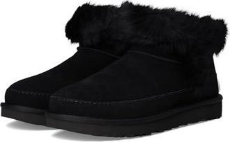 UGG Bottes classiques ultra mini chalet tendance pour femme, noir, 39 EU