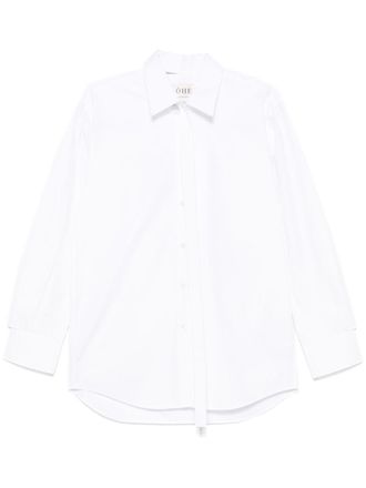 Róhe chemise à design structuré - Blanc