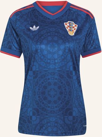 adidas Kroatien 26 Ausw&auml;rtstrikot blau