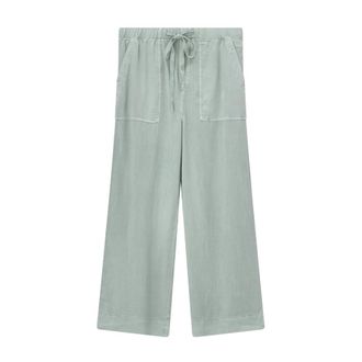 Bella Dahl Wide Hosen - - Trousers - Damen - Gr&uuml;n - L