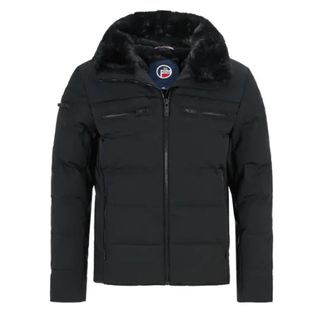 Fusalp Whistler Daunenjacke mit Kunstpelz - - Jackets - Herren - Schwarzk - XL