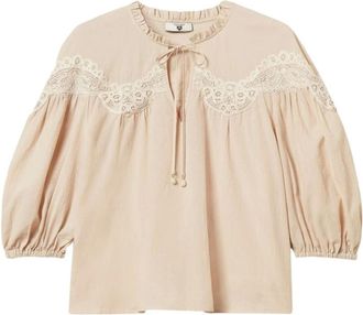 Twinset Femme, Blouses et Chemises, Beige, Taille: 36 FR Blouse
