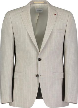 Roy Robson Anzugsakko aus einem Woll-Mix mit Streifen, Slim Fit in