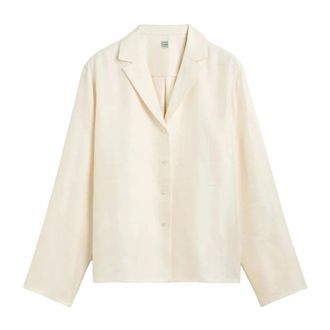 Toteme Femme, Blouses et Chemises, Beige, Taille: 38 FR Chemises
