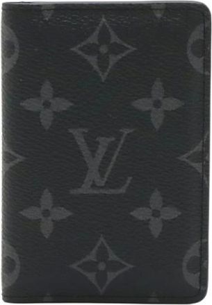 Louis Vuitton Porte-cartes Monogram Eclipse Pre-owned - Femme - Pre-owned - Noir - Taille: ONE Size