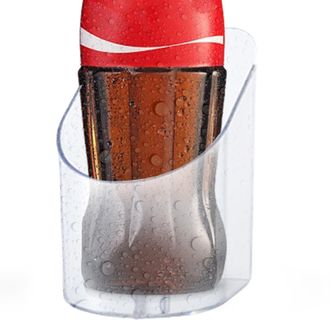 Generic Weinflaschenhalter - Wandhalterung, Can Spender Organizer | Hochfeste Aufbewahrungsl&ouml;sung ohne Bohrinstallation, vertikale Anzeige der Flaschen f&uuml;r di