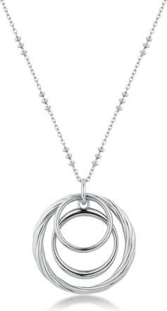 Brosway AMY Halskette für Damen aus Edelstahl in der Farbe Silber, Länge: 75 cm, BAY06