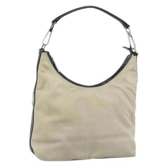 Gucci Pre-owned Vintage Canvas Hand Bag - - Pre-owned - Damen - Beige - ONE SIZE