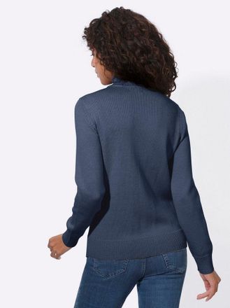 Witt Strickpullover Pullover Langarm Strukturstrick, Zopfmuster