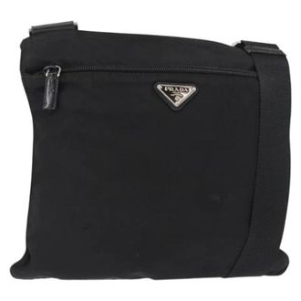 Prada Pre-owned Nylon Vintage Cross Body Bag - - Pre-owned - Damen - Schwarzk - ONE SIZE