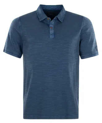 Hajo Poloshirt Herren Shirt Kurzarm (1-tlg) Baumwolle