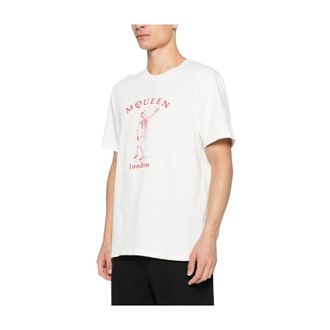 Alexander McQueen T-Shirt - - Tops - Herren - Wei&szlig; - S