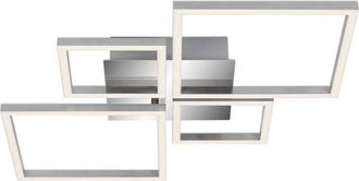 Briloner led Deckenleuchte schwenkbar Dimmbar 48 w silber Metall-Kunststoff