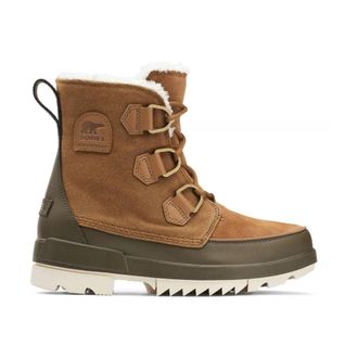 Sorel Wasserdichte Stiefel Velvet Tan/Olive Green - - Shoes - Damen - Braun - 37 1/2 EU
