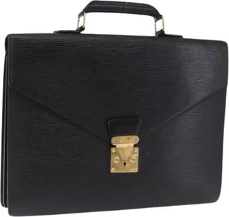 Louis Vuitton Pre-owned Serviette Conseiller Briefcase - Femme - Pre-owned - Noir - Taille: ONE Size