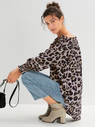 Witt Klassische Bluse Druckbluse Langarm