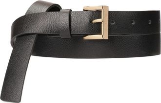 Kazar Schwarzes Lederschnalleng&uuml;rtel - - Accessories - Damen - Schwarzk - 110 CM