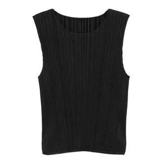 Issey Miyake Damen, Oberteile, Schwarzk, LGröße