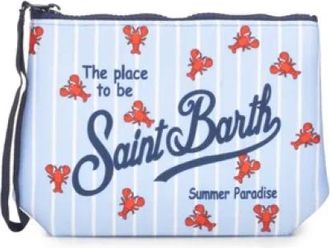 MC2 Saint Barth Femme, Sacs, Bleu, Taille: ONE Size Aline Clutch Bag