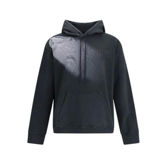 Maison Margiela Homme, Sweatshirts et sweats &agrave; capuche, Noir, Taille: XL Cotton SweaT-shirt