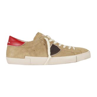 Philippe Model Homme, Chaussures, Beige, Taille: 43 EU Prsx Low Baskets