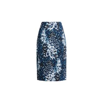 Roberto Cavalli Indigo Print Bleistiftrock - - Skirts - Damen - Blau - S
