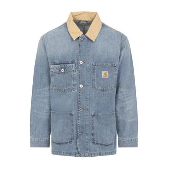 Carhartt Work in Progress Warren Chore Coat - - Jackets - Herren - Blau - L